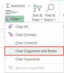 How to Delete a Comment in Excel (or Delete ALL Comments)