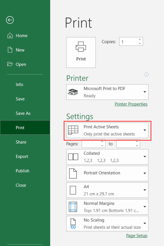 How To Print Multiple Tabs Sheets In Excel Step by Step 