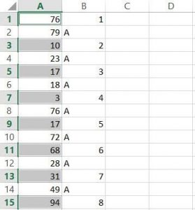 How to Select Every Other Cell in Excel (Or Every Nth Cell)