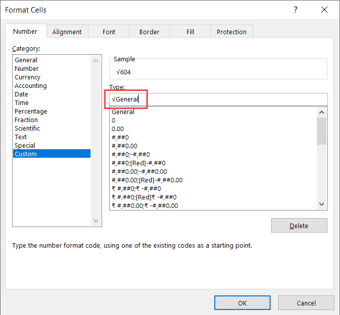 How To Insert Square Root Symbol In Excel 5 Easy Ways 