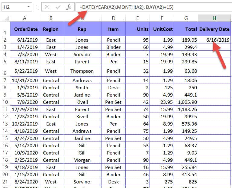 How To Add Days To A Date In Excel