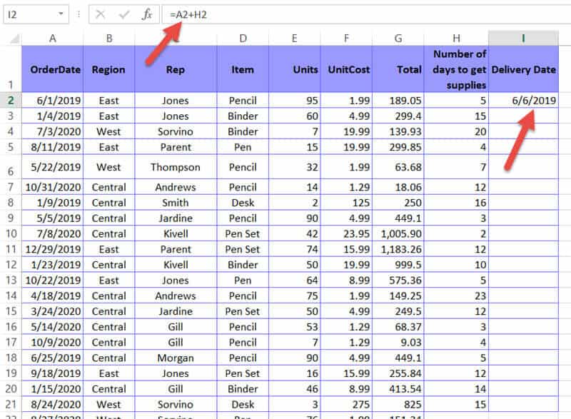 How To Add Days To A Date In Excel