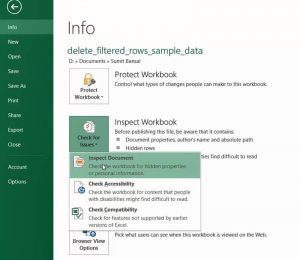 How to Delete Filtered Rows in Excel (with and without VBA)