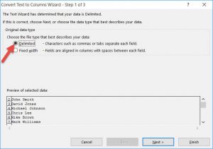 How to Split One Column into Multiple Columns in Excel
