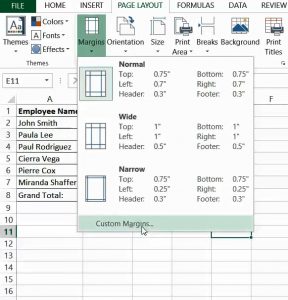 Center the Worksheet Horizontally on the Page in Excel (3 Easy Ways)