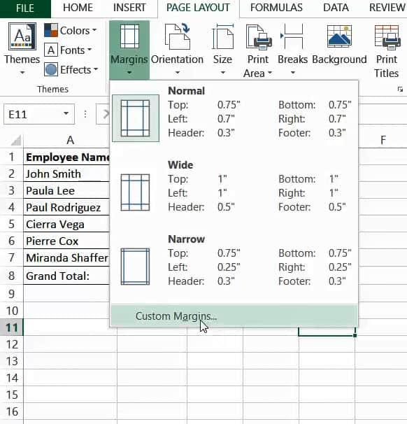 Center The Worksheet Horizontally On The Page In Excel 3 Easy Ways 