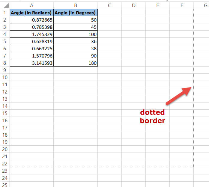 How To Remove Dotted Lines In Excel 