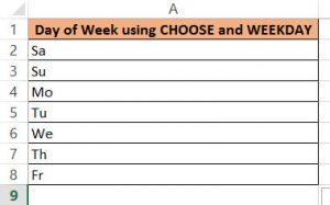 How to Convert Date to Day of Week in Excel (3 Easy Ways)