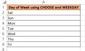 How to Convert Date to Day of Week in Excel (3 Easy Ways)
