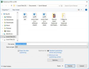 How to Save Selection in Excel as PDF (3 Easy Methods)