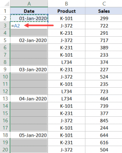 How to Fill Blank Cells with Value above in Excel (3 Easy Ways)