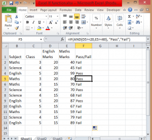 How to use Excel If Statement with Multiple Conditions Range [AND/OR]