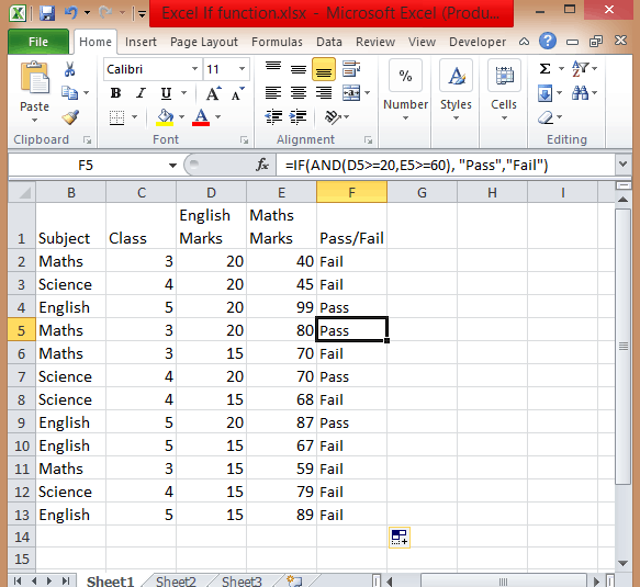 How To Use Excel If Statement With Multiple Conditions Range AND OR 
