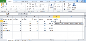 Excel Logical Test Using Multiple If Statements in Excel [AND/OR]