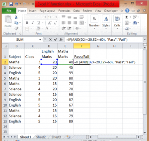 How to use Excel If Statement with Multiple Conditions Range [AND/OR]