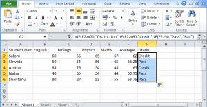 Excel Logical Test Using Multiple If Statements in Excel [AND/OR]