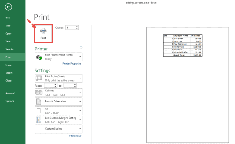 How to Print Gridlines in Excel (3 Easy Ways)