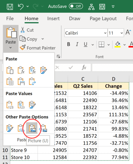 How To Save An Excel Table As Image 4 Easy Ways 
