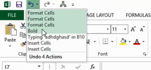 How to Undo in Excel (2 Easy Ways)