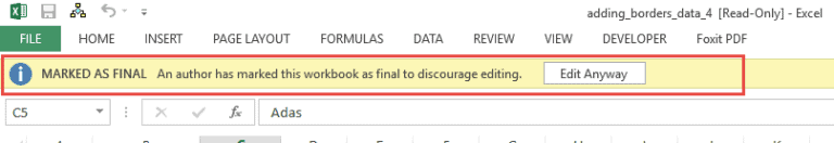How to Remove Read-Only From Excel (6 Easy Fix)