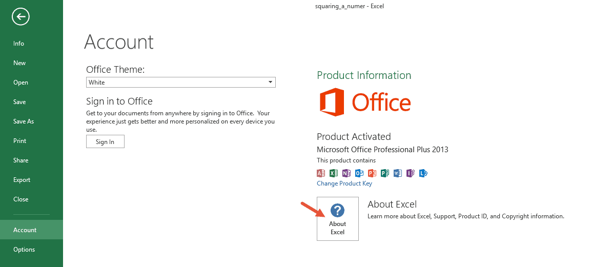 How To Tell What Version Of Excel I Have NovusLion