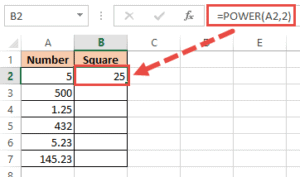 How to Square a Number in Excel (2 Simple Methods)