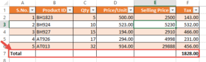 How to Add a Total Row in Excel Table (Easy Step-by-Step) - Spreadsheet ...