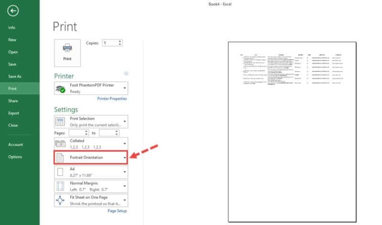 How to Change Page Orientation in Excel (for Printing)