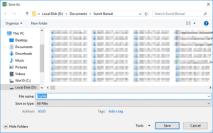 Using Application.GetSaveAsFilename in VBA in Excel (Examples)