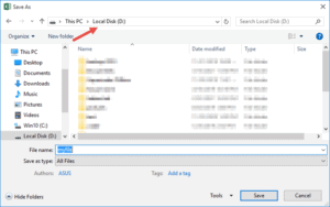 Using Application.GetSaveAsFilename in VBA in Excel (Examples)