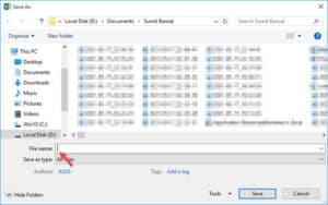 Using Application.GetSaveAsFilename in VBA in Excel (Examples)