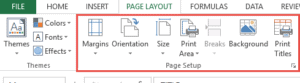 How to Change Page Orientation in Excel (for Printing)