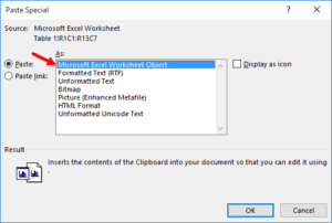 How to Insert an Excel file into MS Word (3 Easy Ways)