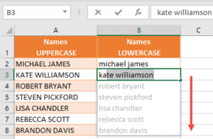 How to Change Uppercase to Lowercase in Excel (3 Easy Ways)