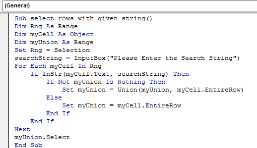 How To Select Rows With Specific Text In Excel