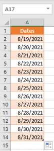How to Autofill Dates in Excel (Autofill Months/Years)