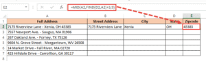 How to Separate Address in Excel?