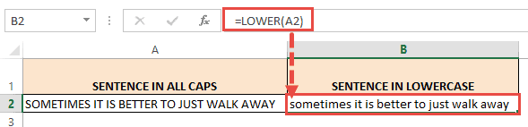 How To Change All Caps To Lowercase Except The First Letter In Excel 