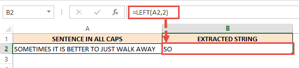 How to Change All Caps to Lowercase Except the First Letter in Excel?