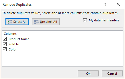 How to Remove Duplicate Rows based on one Column in Excel?