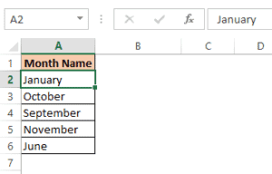 How to Convert Month Name to Number in Excel?