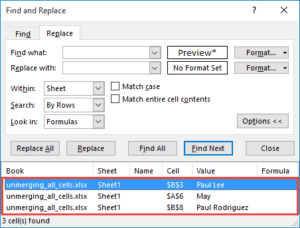 How to Unmerge All Cells in Excel? 3 Simple Ways