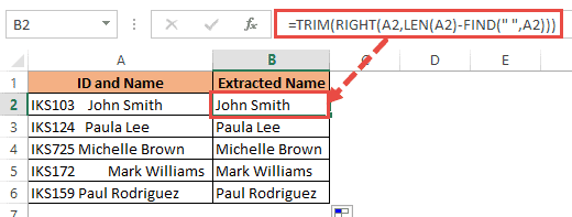 How To Extract Text After Space Character In Excel Spreadsheet Planet