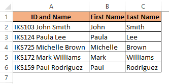 How to Extract Text After Space Character in Excel?