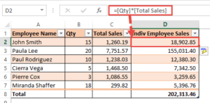 Excel Table vs. Excel Range – What’s the Difference?