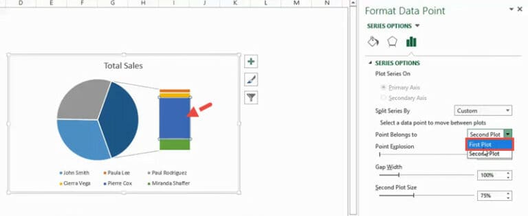 How to Create Bar of Pie Chart in Excel? Step-by-Step