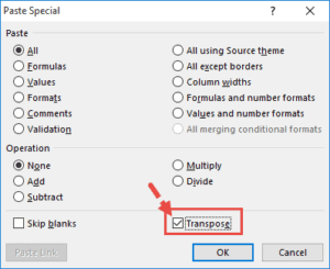 How to Flip Data in Excel (Columns, Rows, Tables)?