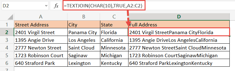 How To Concatenate With Line Breaks In Excel 3 Easy Ways