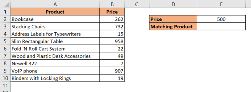 Find The Closest Match In Excel Nearest Value Easy Formula