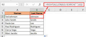 Extract Last Name in Excel - 4 Easy Ways!